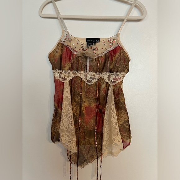 Pierri New York | Tops | Pierri New York Boho Tank Blouse | Poshmark